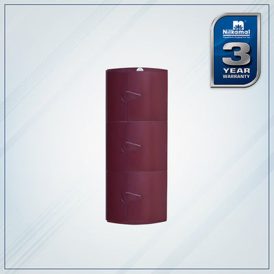 Buy Nilkamal 3 Door Plastic Storage Corner Cabinet Online in India