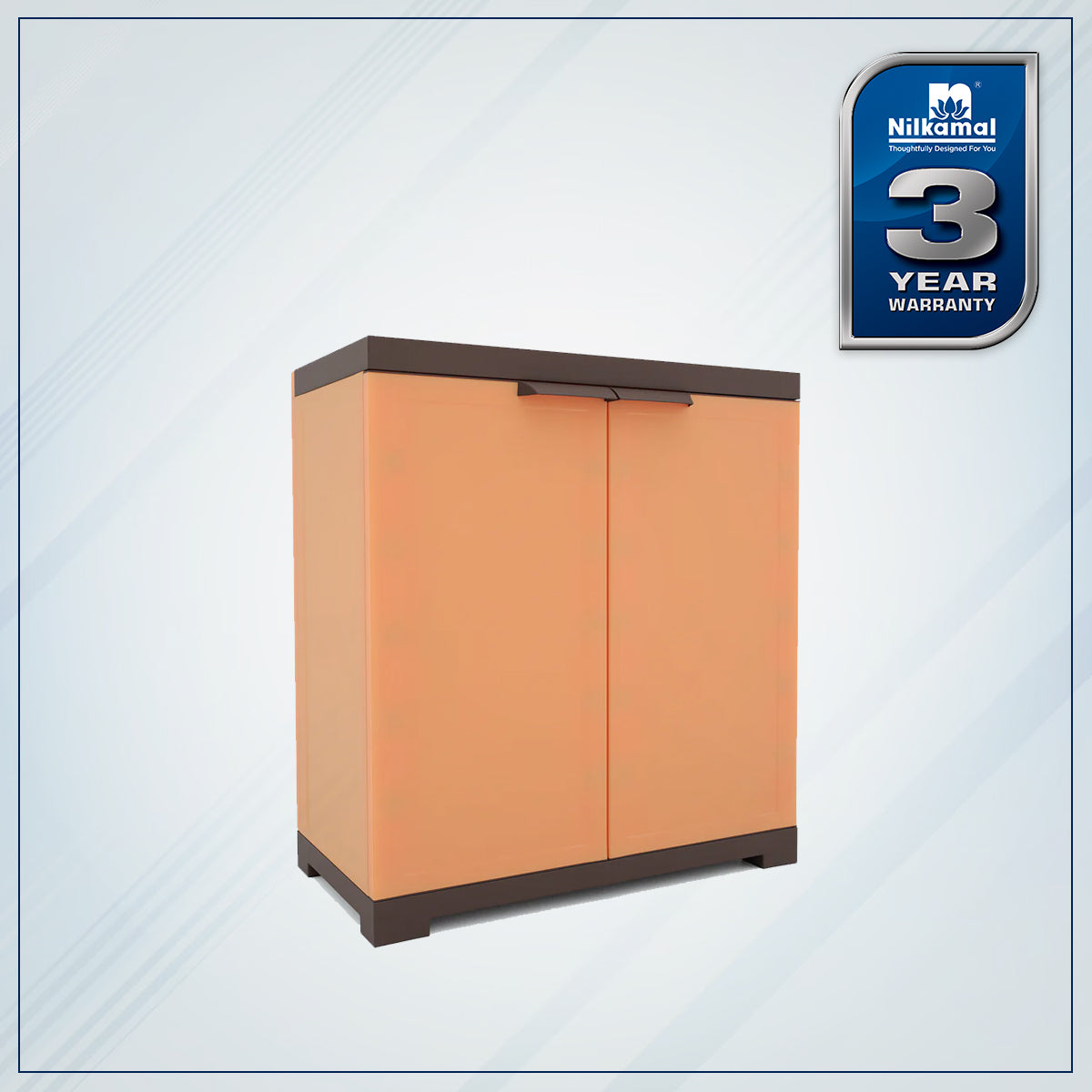 Buy Nilkamal Freedom Mini Shoe Cabinet 09 (Rust and Weathered Brown) Online