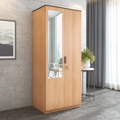 Nilkamal crystal 2 door wardrobe store