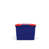 Nilkamal 50 Litre Multipurpose Storage Box with Lid (Blue and Red)