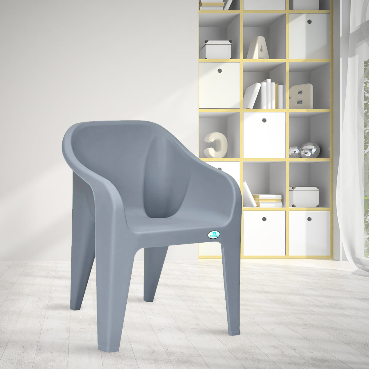 Nilkamal Eeezy Go Plastic Arm Chair - Nilkamal Furniture