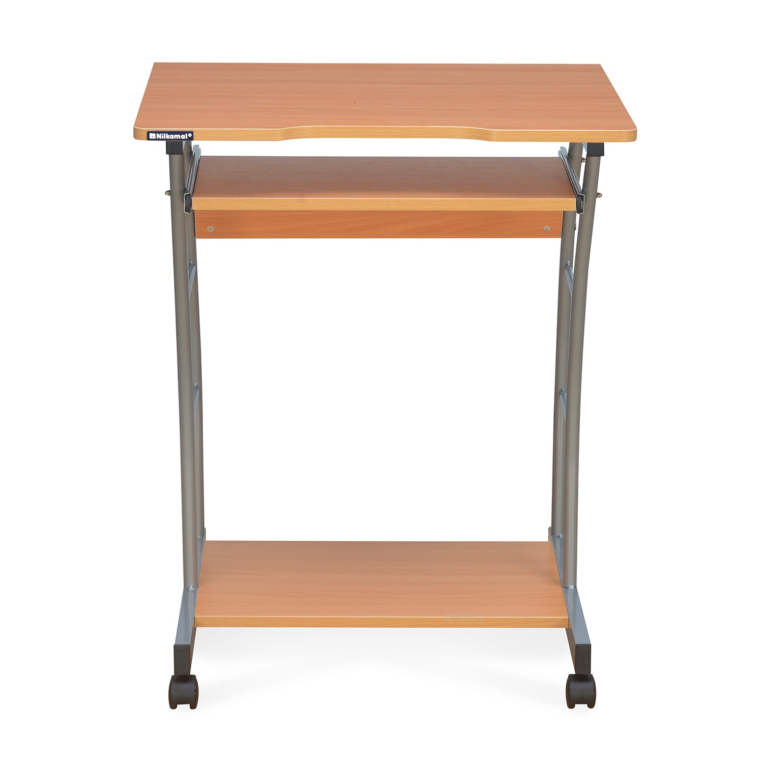 Nilkamal Leo Computer Table (Black / Beach) - Nilkamal Furniture