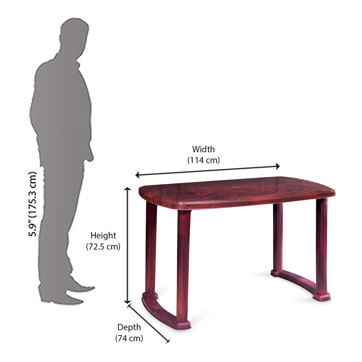 Nilkamal Marvel Dining Table - Nilkamal Furniture