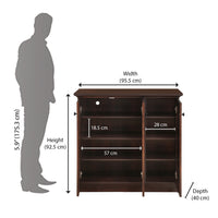 Nilkamal Rowan Shoe Cabinet / Rack