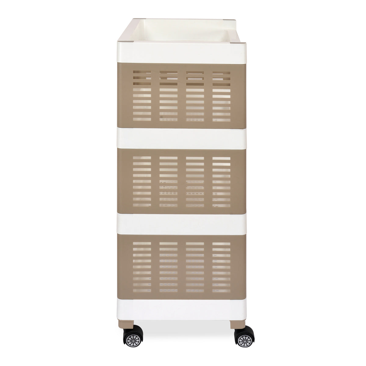 Buy Nilkamal Trolley 25 (Milky White / Taupe Plaza) Online in India