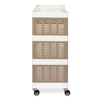 Buy Nilkamal Trolley 25 (Milky White / Taupe Plaza) Online in India